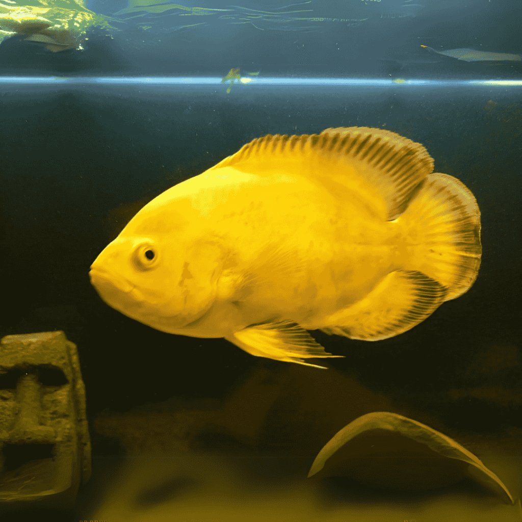 (F4) Lemon Oscar Cichlid [≈ 3 inches] – SNK Aqua Pets | Live Aquarium ...