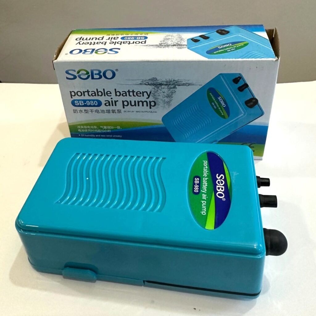 (HSS) Sobo SB-980 Air Pump (120 L/hr & 3w) – SNK Aqua Pets | Live ...