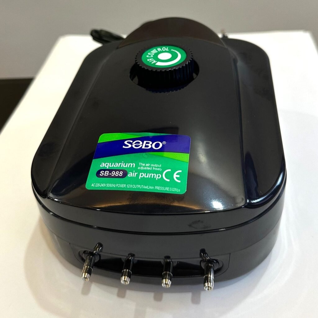 (HLL) Sobo SB-988 Air Pump (960 L/hr & 12W) – SNK Aqua Pets | Live ...