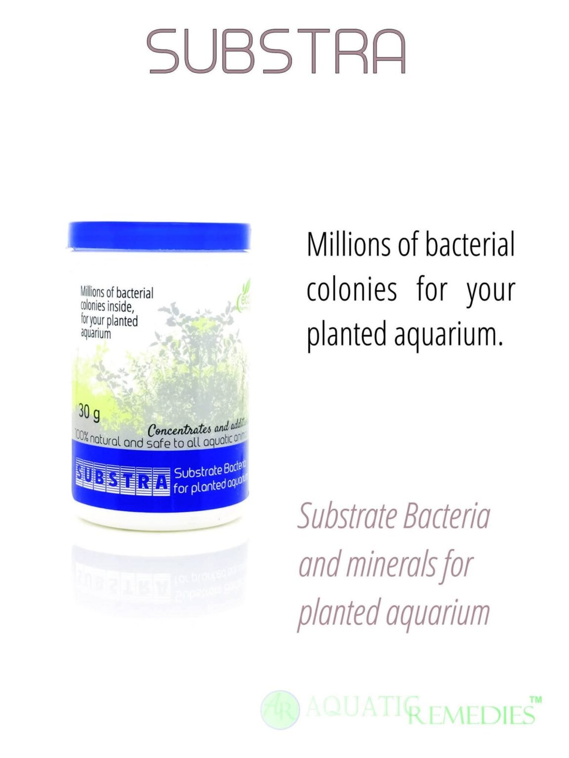 [Fertilizer] Substra – Substrate Powder Bacteria 30 g (Aquatic Remedies ...