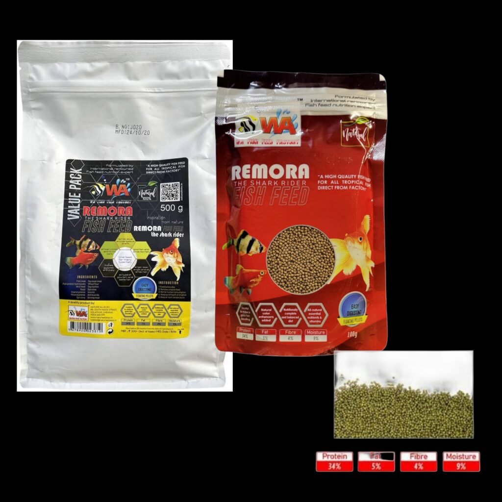 (CGGGGG) WA REMORA POUCH FISH FEED (Floating Pellets – 100g) – SNK Aqua ...