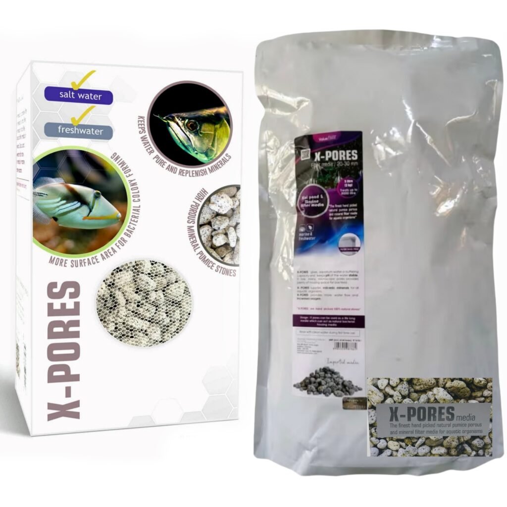 (FU) X-Pores 20–30 mm (5L & 15L) #pumice stone (Large-Grade Natural ...