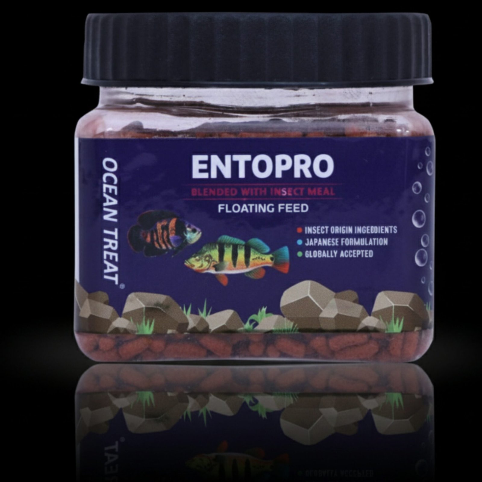 (DE) ENTOPRO (OCEAN TREAT) (FLOATING FEED) (100gms) – SNK Aqua Pets ...