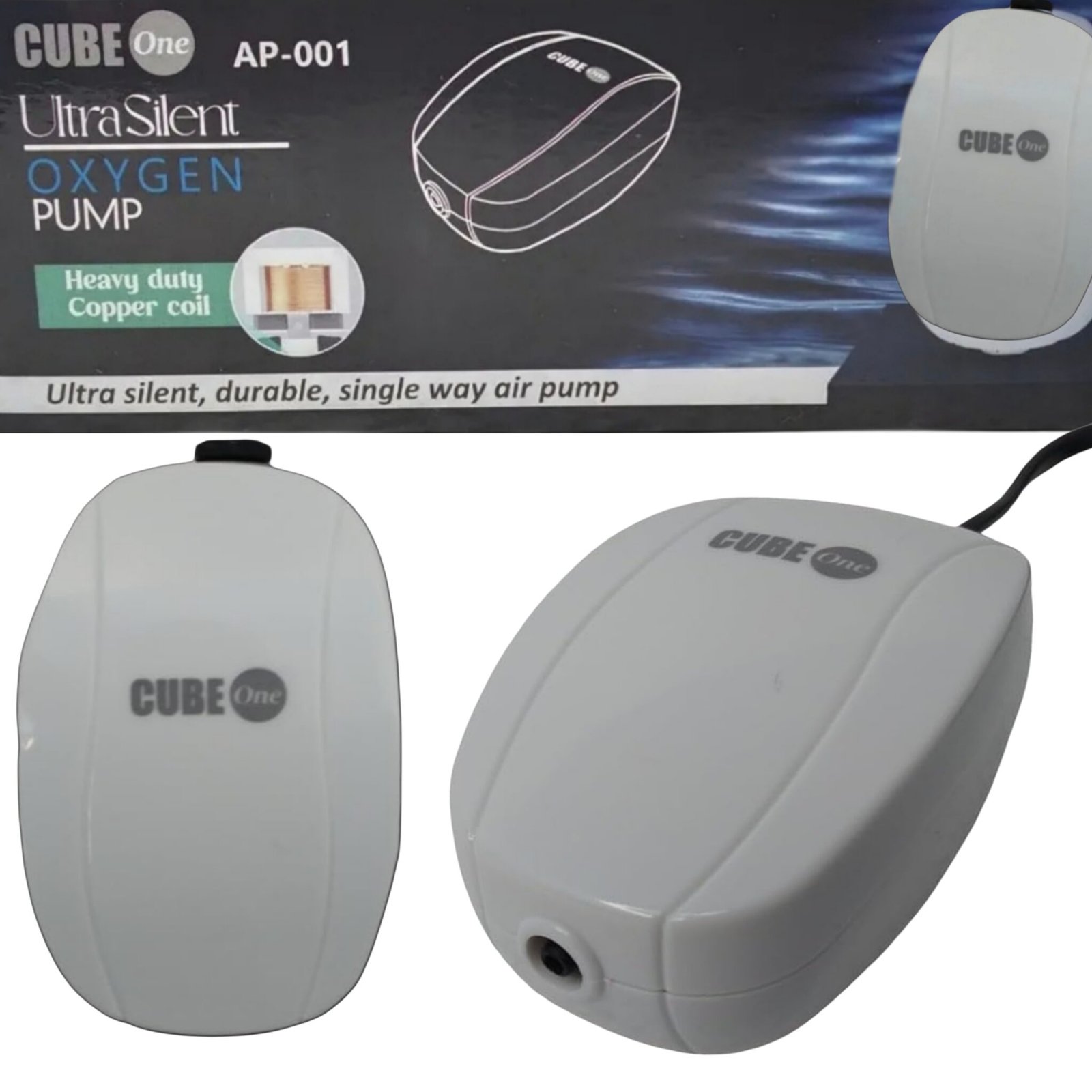 (HX) Cube One Mini Air Pump Single Way / Cube One Mini Air Pump Single ...